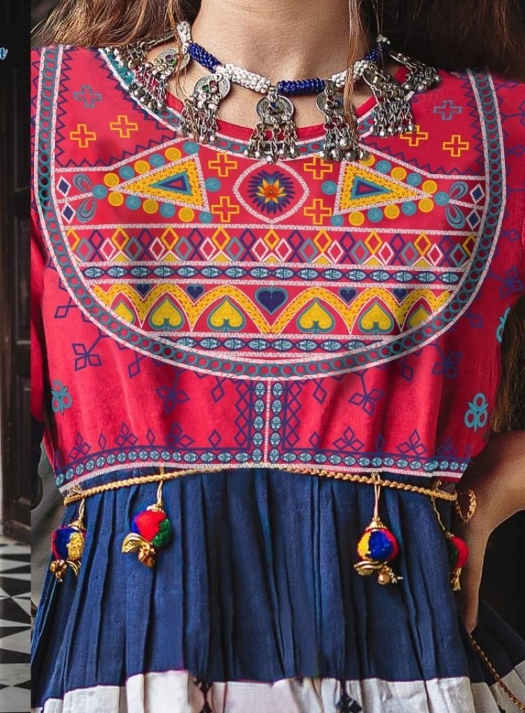 Buy Now Latest Premium Quality At 9Ratri Women Poly Reyon DIgital Print ...